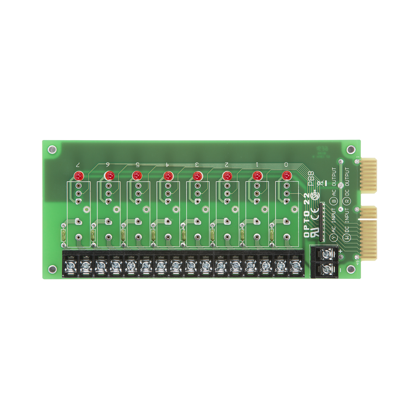Opto22 - PB8 - G1 8-channel I/O Module Rack