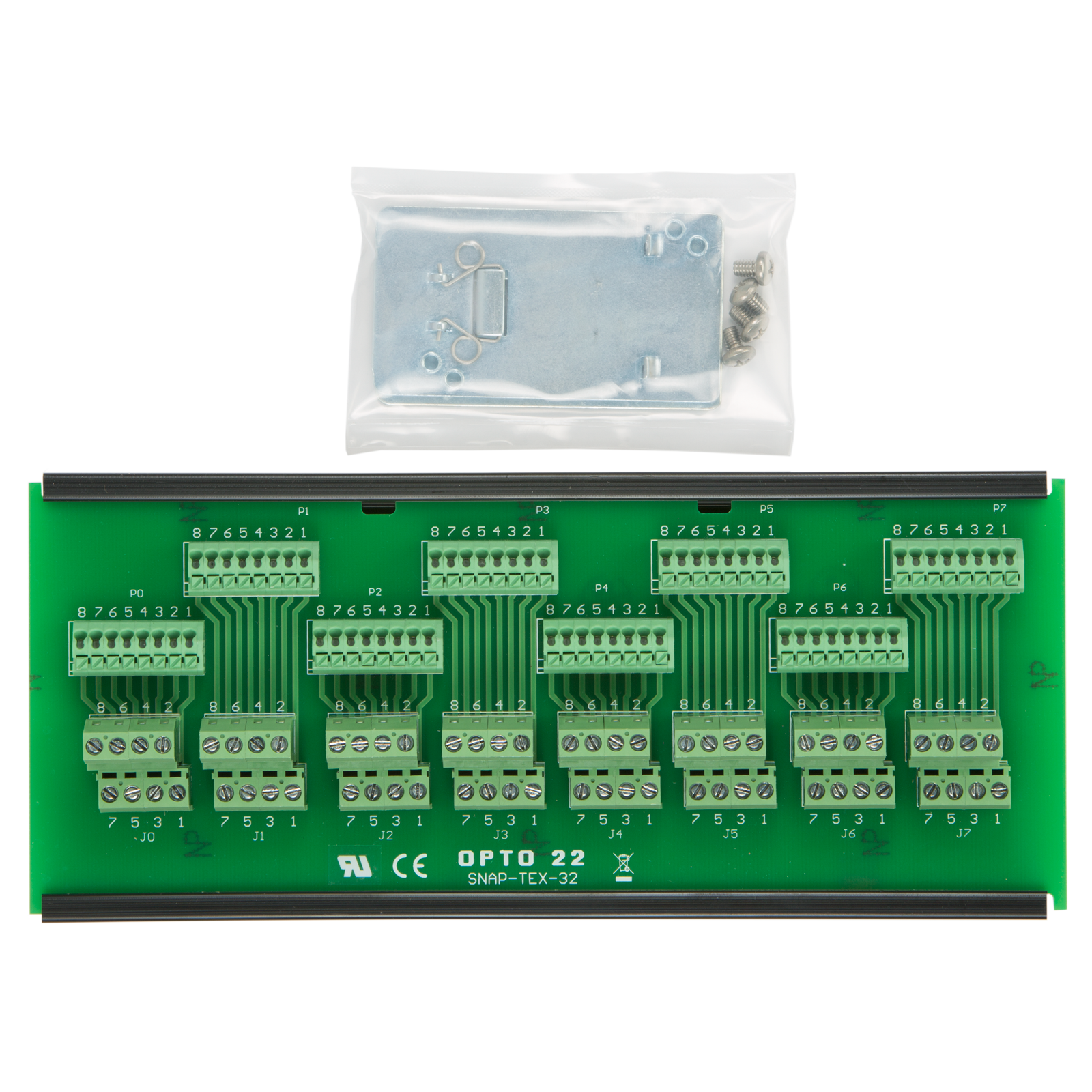 Opto22 - SNAP-TEX-32 - 32-Point Breakout Board for SNAP I/O Modules